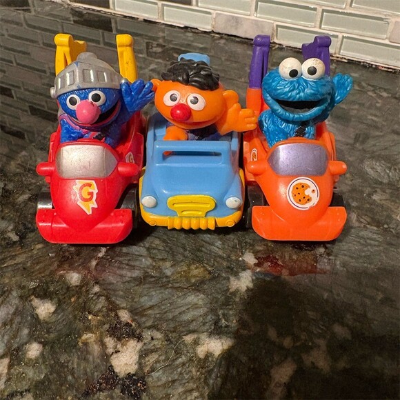 Playskool | Toys | Sesame Workshop Sesame Street Racers Vehicle Lot Of ...